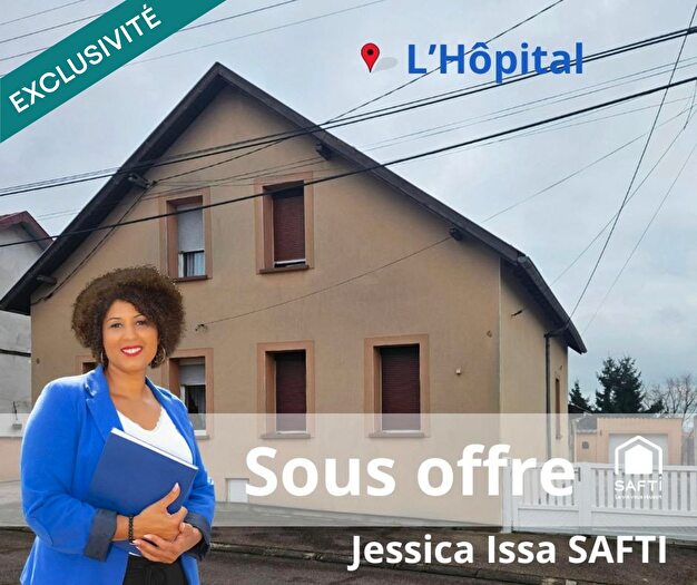 Maison à vendre - Lhôpital - 4 pièces - 2 chambres