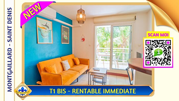 Appartement à vendre - Saint-Denis - 1 pièce - 1 chambre