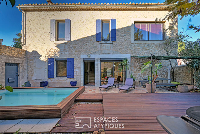 Maison à vendre - Jonquières-Saint-Vincent - 6 pièces - 4 chambres