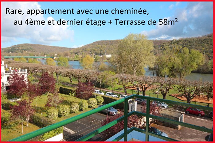 Appartement à vendre - Vernon, Centre-ville - 4 pièces - 3 chambres