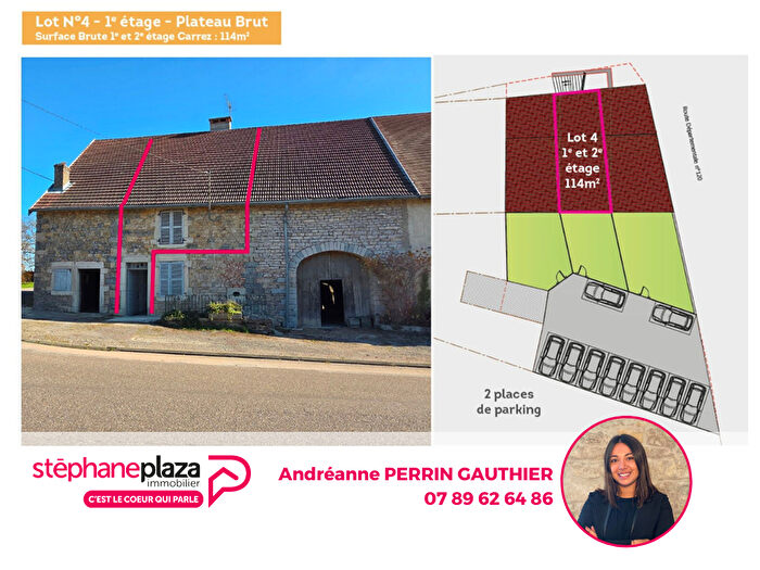 Appartement à vendre - Saint-Germain-lès-Arlay - 4 pièces - 3 chambres