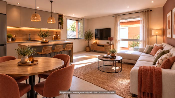 Appartement 3 pièces à Meyreuil, à vendre