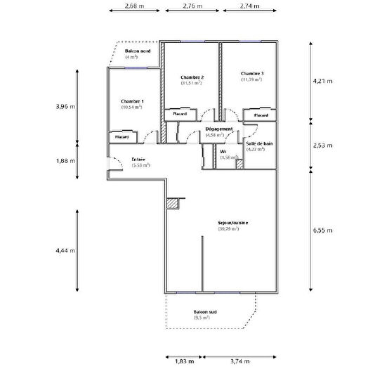 Maisons à vendre et appartements à louer - 3