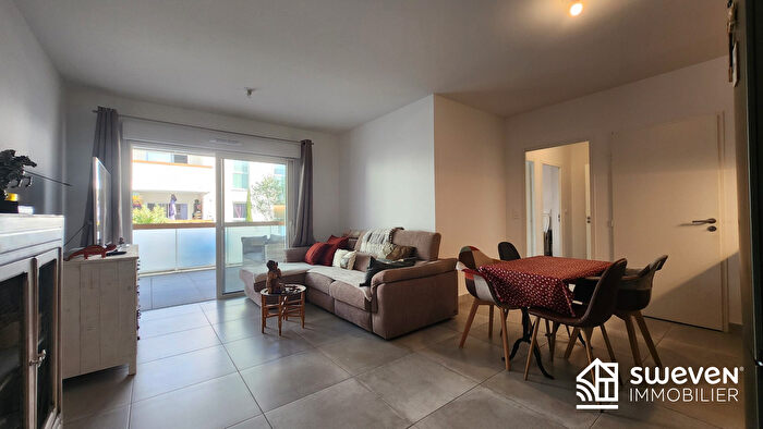 Appartement à vendre - Villeneuve-de-la-Raho - 3 pièces - 2 chambres