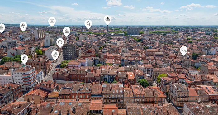 Appartement à vendre - Toulouse, Le Raisin - 3 pièces - 2 chambres