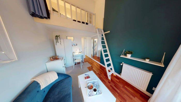 Appartement 1 pièce à louer - Jean-Jaures-Ravezie, Le Bouscat