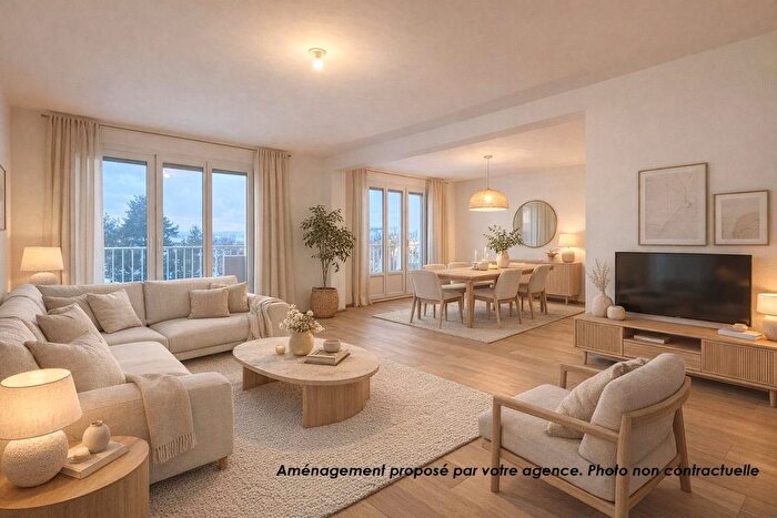 Appartement à vendre - Dijon, Chartreuse - 4 pièces - 2 chambres