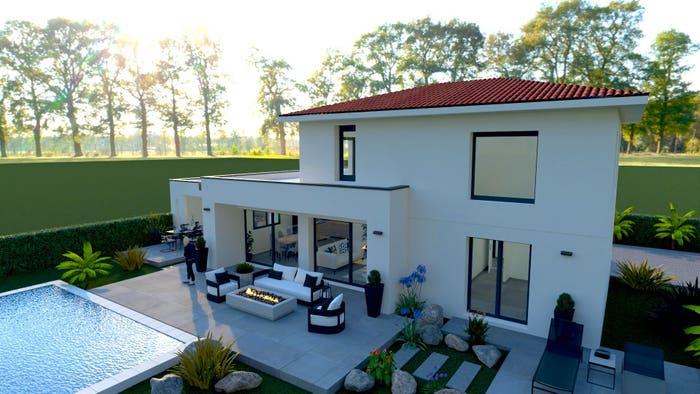 Maison 5 pièces à vendre à Villeneuve-la-Rivière