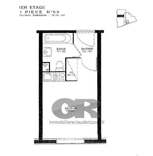Appartement à louer - Nancy, Centre-ville, Charles III - 1 pièce