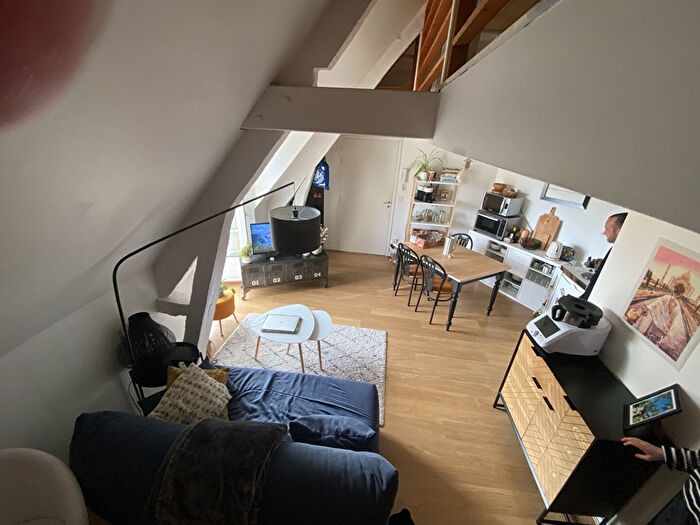 Appartement à louer - Nantes, Centre-ville - 2 pièces - 1 chambre