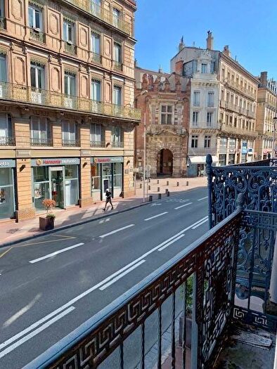 Appartement à louer - Carmes, Toulouse - 2 pièces - 1 chambre