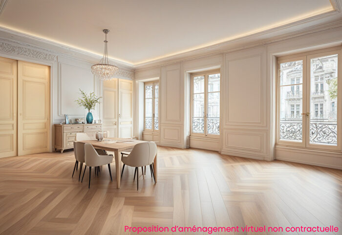 Appartement 4 pièces à Lyon 6ème, Tête d'Or, Vitton, à vendre