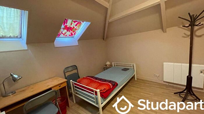 Appartement à louer - Coteaux Ouest-Pasteur, Rouen - 1 pièce - 1 chambre