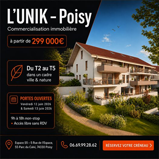 Appartement 4 pièces à vendre à Poisy