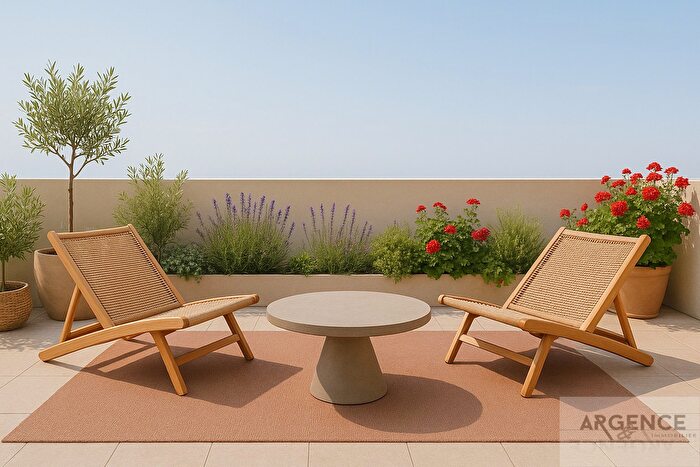 Appartement à vendre - Marseillan, Mougères, Riac - 3 pièces - 2 chambres