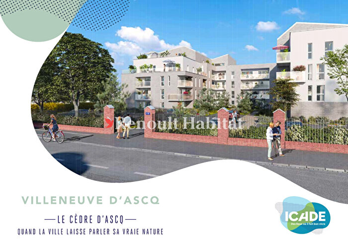 Appartement à vendre - Villeneuve-dAscq, Cité Scientifique, Haute Borne, Ascq - 4 pièces - 3 chambres