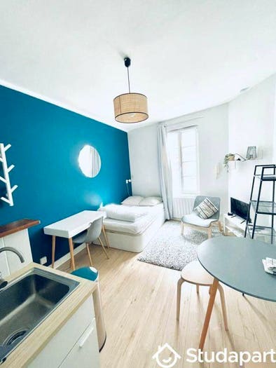 Champ de Mars-Bussatte-Victor Hugo, Angoulême - Appartement 1 pièce à louer