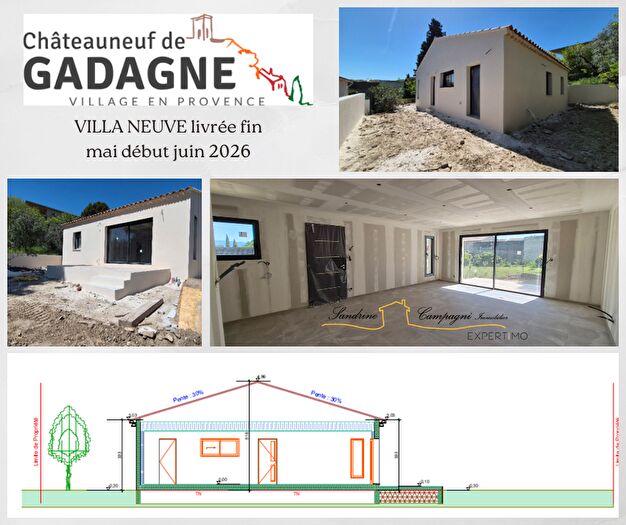 Châteauneuf-de-Gadagne : Maison 4 pièces à vendre