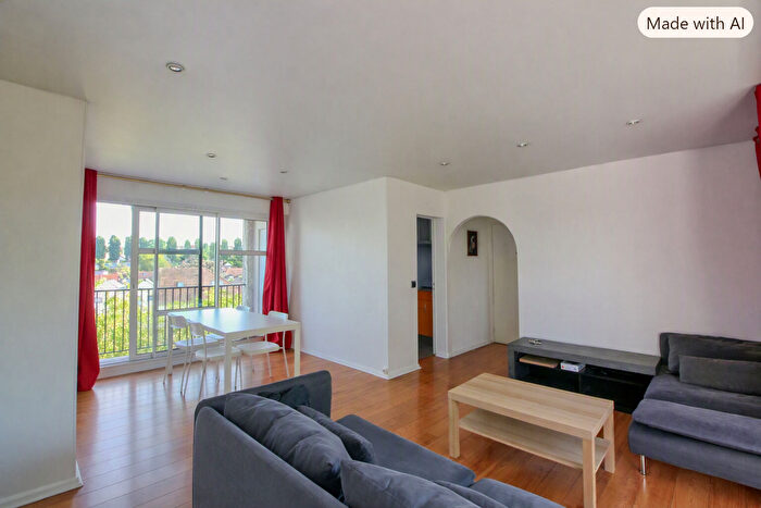 Appartement 4 pièces à Antony, Baconnets, à louer