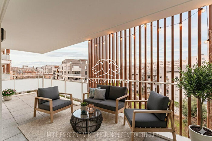 Appartement à vendre - Lyon e , Gerland - 3 pièces - 2 chambres