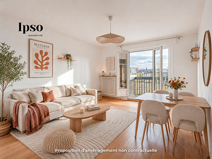 Lyon 3ème, Villette, Paul Bert - Appartement 3 pièces à vendre