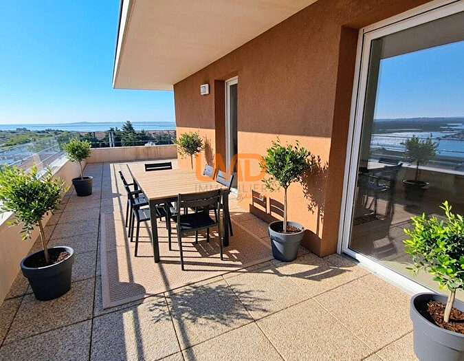 Appartement à vendre - Frontignan, La Ville - 3 pièces - 2 chambres