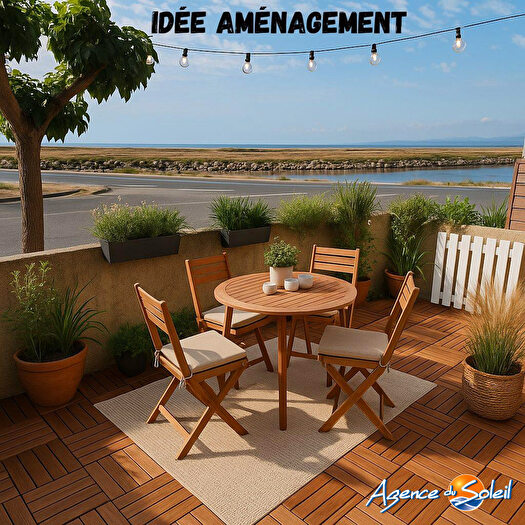 Appartement à vendre - Gruissan, Les Chalets - 2 pièces - 1 chambre