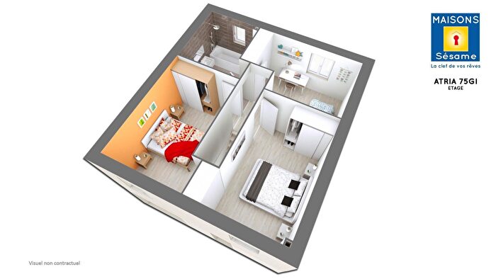 Maison à vendre - Bobigny, Pont de Pierre - 4 pièces - 3 chambres