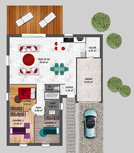 Maisons à vendre et appartements à louer - 3