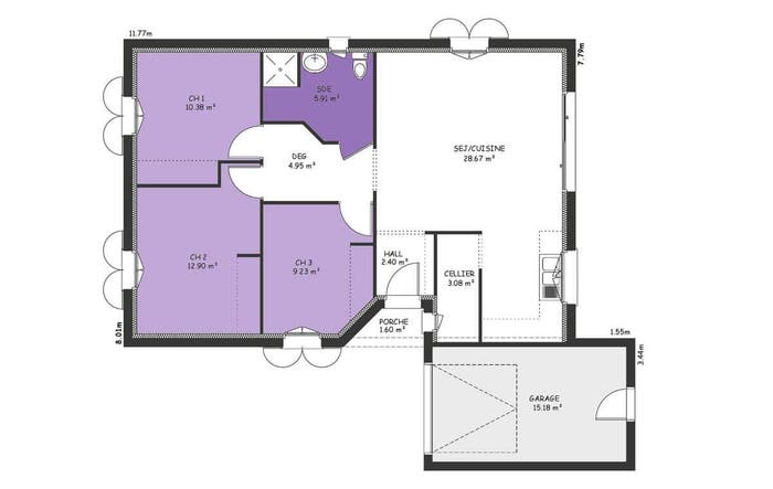 Maisons à vendre et appartements à louer - 3