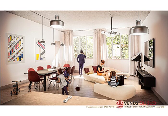 Appartement à vendre - Béziers, Centre-ville, Palais des Congrès, Garibaldi, Gambetta - 4 pièces - 2 chambres