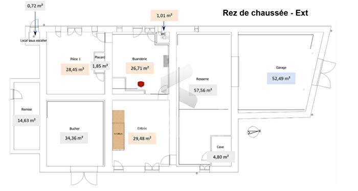 Montain - Maison 9 pièces à vendre
