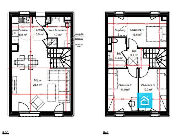 Maisons à vendre et appartements à louer - 3