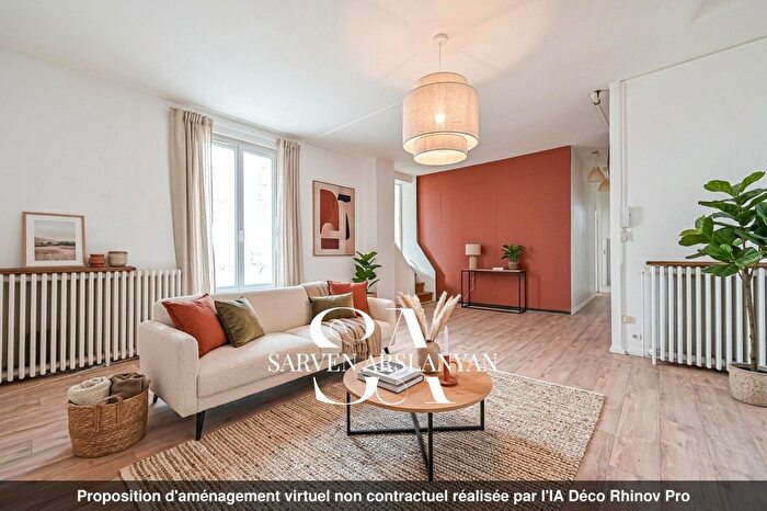 Appartement à vendre - Alfortville, Zola Carnot, Alouettes, Val de Seine - 4 pièces - 3 chambres