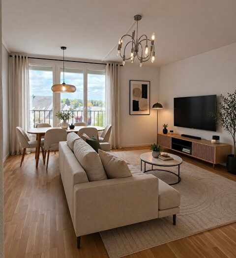 Appartement à vendre - Olivet - 3 pièces - 2 chambres