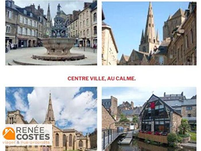 Appartement à vendre - Guingamp - 4 pièces - 2 chambres