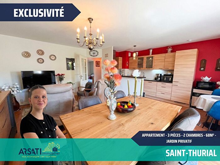Appartement 3 pièces à vendre à Saint-Thurial