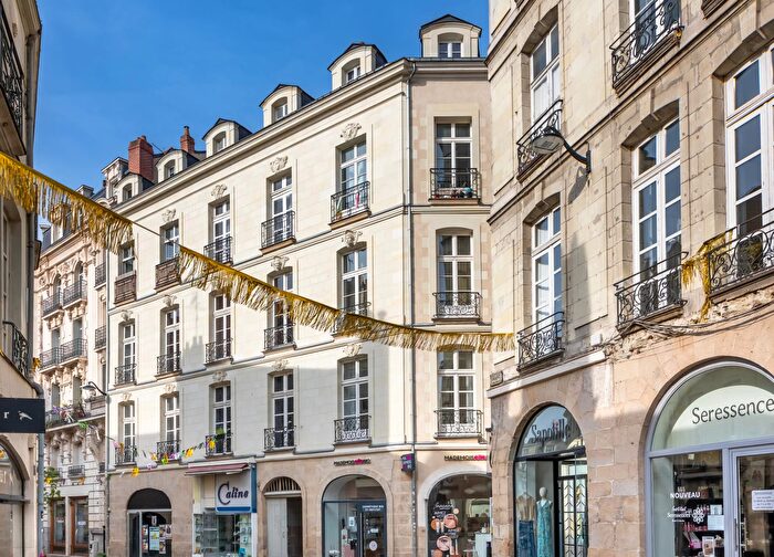 Appartement à vendre - Nantes, Centre-ville - 2 pièces - 1 chambre