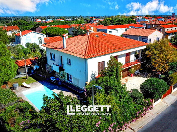 Maison à vendre - Canet-en-Roussillon, Route de Saint-Nazaire, Les Fontaines, Etang - 5 pièces - 4 chambres