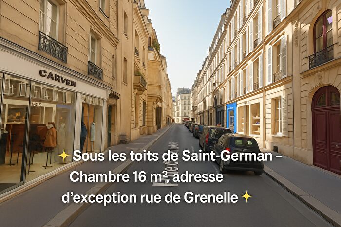 Appartement à vendre - Paris e , Saint-Thomas dAquin, Bac, Musée dOrsay - 1 pièce