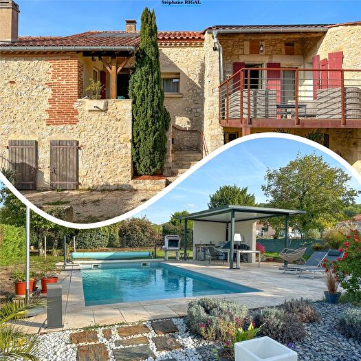 Maison à vendre - Montayral - 7 pièces - 3 chambres