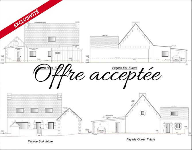 Maison 2 pièces à vendre à Trébeurden