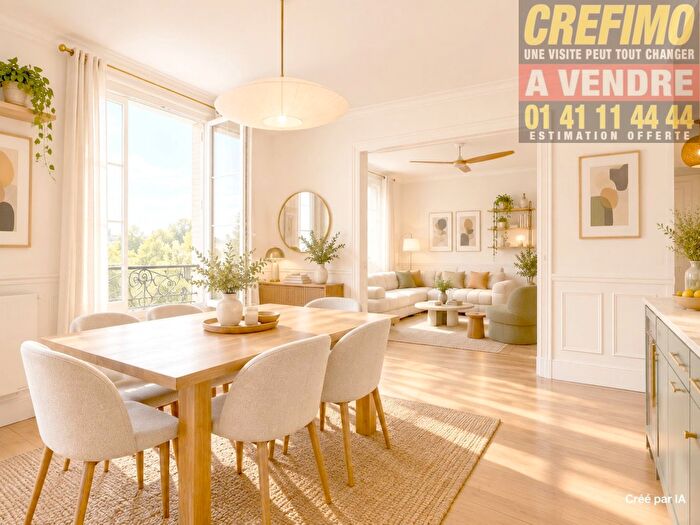 Asnières-sur-Seine, Gresillons, Voltaire - Appartement 3 pièces à vendre