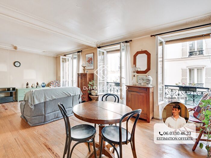 Appartement 2 pièces à Paris 18ème, Montmartre, Sacré Coeur, Abbesses, à vendre