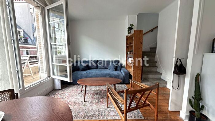 Paris 18ème, Montmartre, Sacré Coeur, Abbesses : Appartement 2 pièces à louer