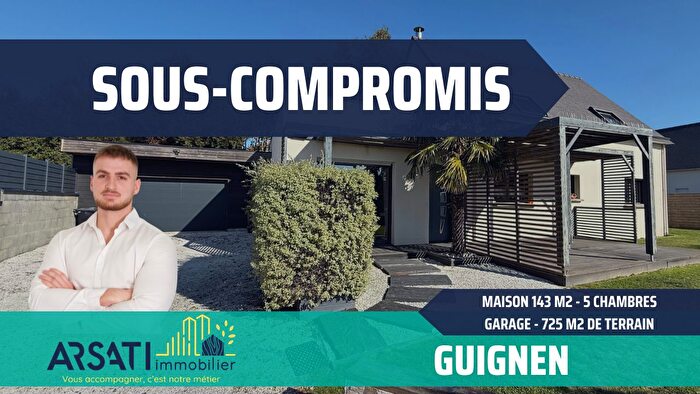 Maison à vendre - Guignen - 6 pièces - 5 chambres