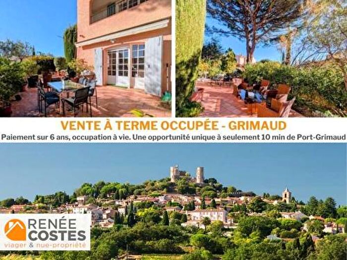 Appartement à vendre - Grimaud - 3 pièces - 2 chambres