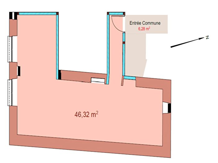 Appartement à vendre - Saint-Priest, Manissieux, Fouillouse - 2 pièces - 1 chambre