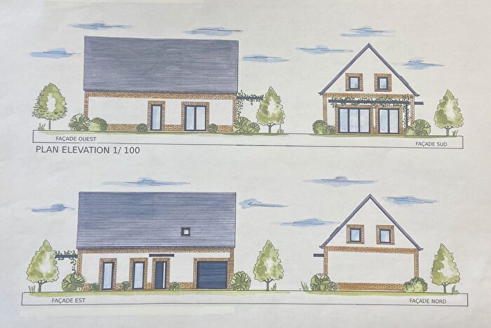 Maison à vendre - Thiberville - 4 pièces - 3 chambres