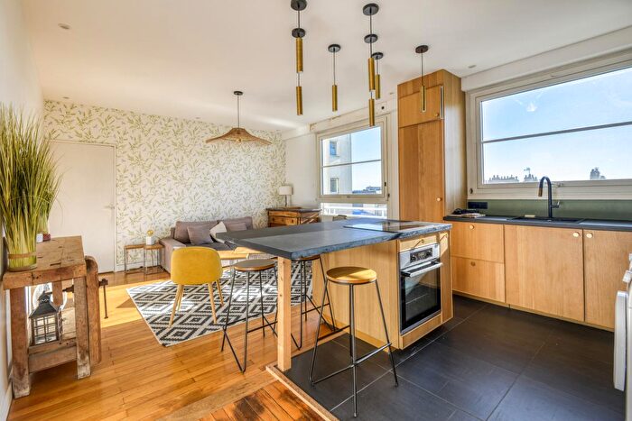 Appartement à vendre - Nantes, Centre-ville - 3 pièces - 2 chambres